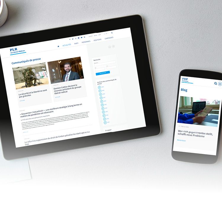 PLR.Les Libéraux-Radicaux - Accueil